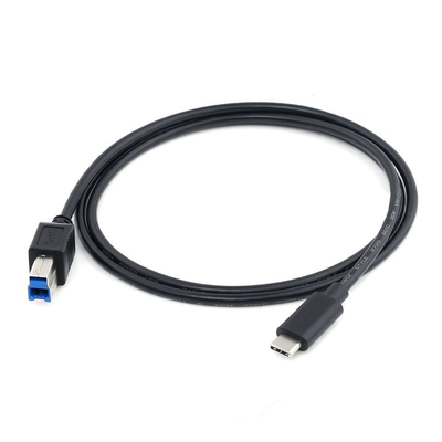 Micro USB 3.1 Type C Male to Standard Type B USB 3.0 Male Da