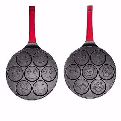 Seven-hole Breakfast Pot Maifan Stone Porous Waffle Pan