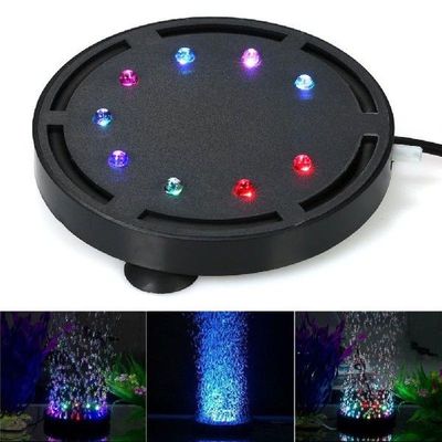 12 LED Aquarium Bubble Light Submersible Fish Tank LED Air