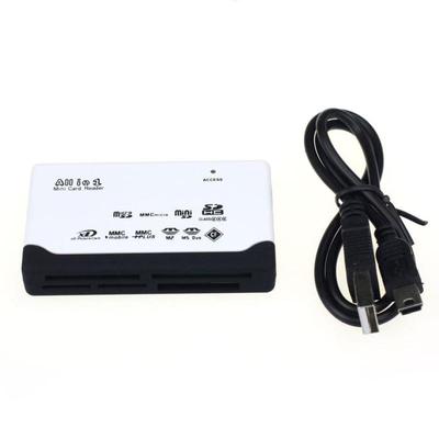 TF Card Reader USB 2.0 for SD XD MMC MS CF SDHC Micro SD M2