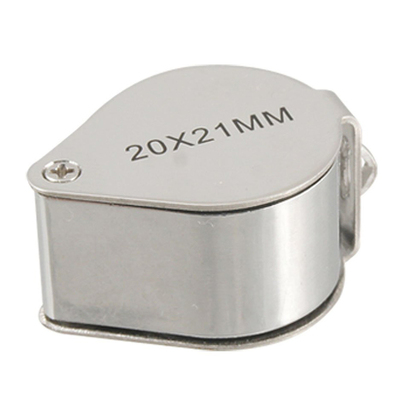 Foldable Jeweler Magnifying Loupe 20 x 21mm Magnifier
