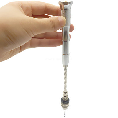 Spiral Bit Spring Manual Twisting Drilling Watch Repair Bead