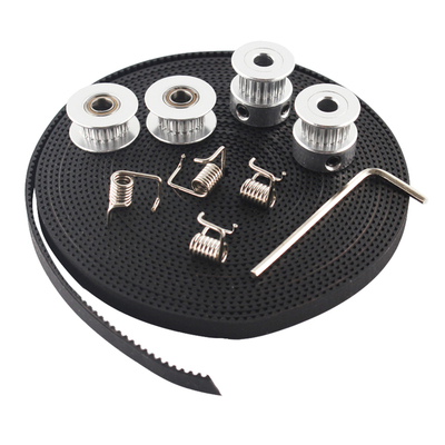 2X GT2 Pulley 20 Teeth Bore 5mm + GT2 6mm Timing Belt &