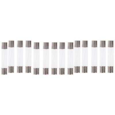 50Pcs 250V 1.5 amp Fast SGlass Tube Fuses 6mm x 30mm