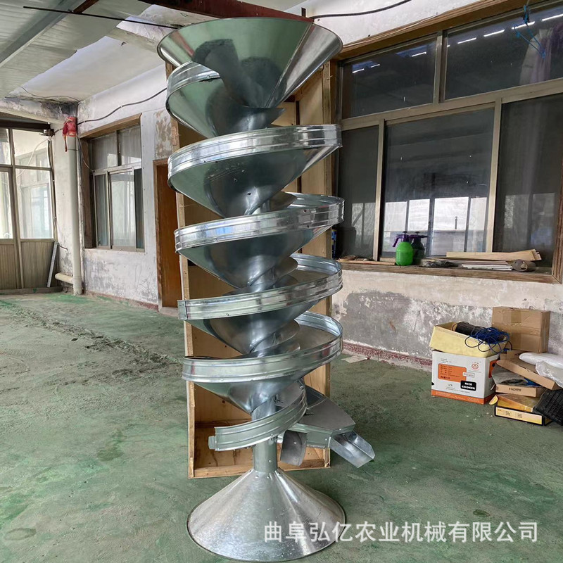 七层螺旋式立体选豆机便携式农用选种机小颗粒工业颗粒分级筛选机