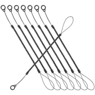 8 Pcs Stylus Cord Anti Lost Rope for Pen Retractable Belts