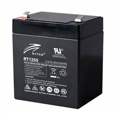 RT1270蓄电池 12v5AH9AH电梯松闸平层应急电源通用蓄电池