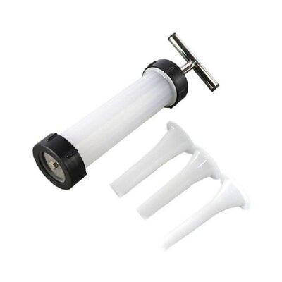 3Pcs/Set Manual Sausage Maker Meat Stuffer Syringe Filler