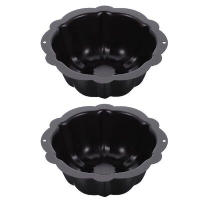 2 Molds Dessert Cups Molds Round Cake Pans Cake for Pumpkin