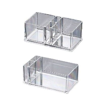 Akrilik Bening Pemegang Serbet Koktail Kotak Tisu Kertas