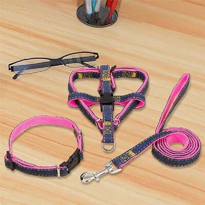 Puppy Dog Harnesses Lead Set Cowboy Traction Rope Strong