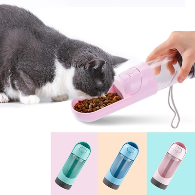 E Els Pet Portable Dog Water Bottle Bowl - Leak Proof Foldab