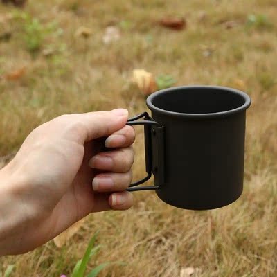 Portable Camping Mug Folding Cup Tourist Tableware Picnic