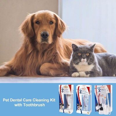 Pet Toothpaste Dog Cat Toothbrush For Dogs Helps Reduce