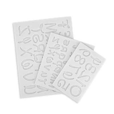 Digital English Alphabet Cake Decorating Tools DIY Fondant