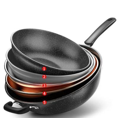 Maifan stone non-stick wok wok home wok induction cooker