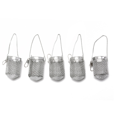 5pcs Rigs Metal Cage Fishing Carp Baits Seawater Fishing