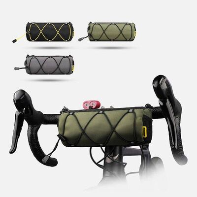 Bike Handlebar Bag Frame Pannier Bag Large Capacity 2.4L