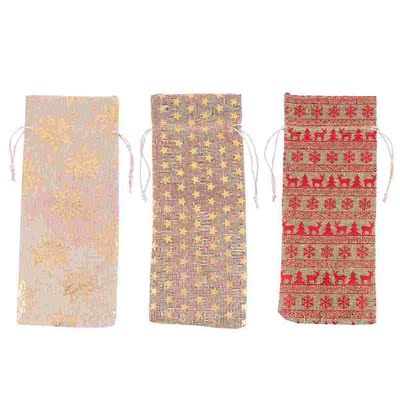 3Pcs Simple Christmas Adornment Christmas Supplies for Shop