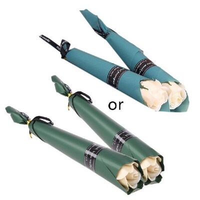 2pcs Bath Soap Rose Flowers Lover Gift for Girlfriend