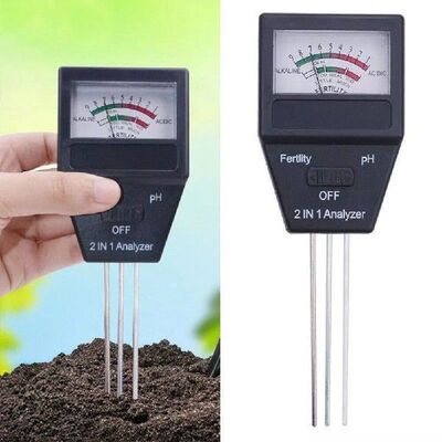 2 In 1 Measuring Axis PH Soil Tester NPK Fertilizer Meter