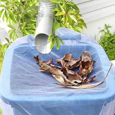 Rain Barrel Screen Outdoor Dust-Proof Rainwater Collection