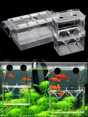 Aquarium Fish Breeder Box Plastic Fish Isolation Breeding