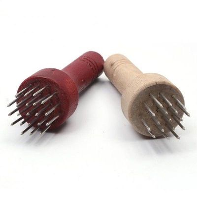 Wooden Handle Professional Meat Meat Tenderizer Needle With