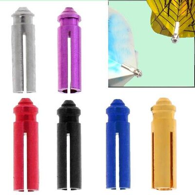 12PC Aluminum Dart Flight Savers Wing Tail Protectors Dart
