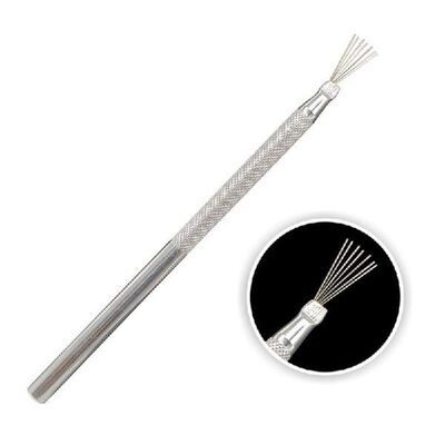 H55A Clay Feather Wire Texture Tool Metal Needle Brush
