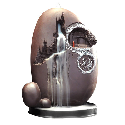 Large High Mountain Flowing Water Backflow Incense Burner