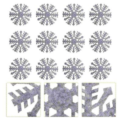 Coaster Cup Christmas Table Mat Snowflake Pad Holiday