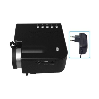 UC28B Mini Portable LED Projector 1080P LCD Multimedia Home
