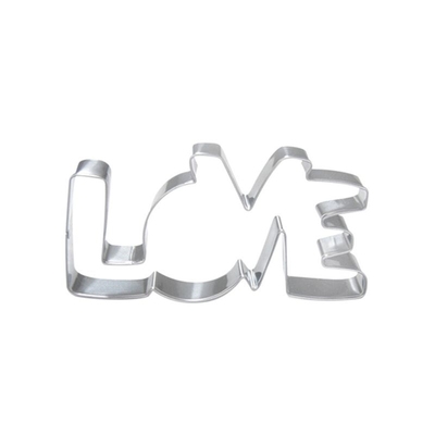Cookie Cutter LOVE Letter Shape Biscuit Cutting Mould Festiv