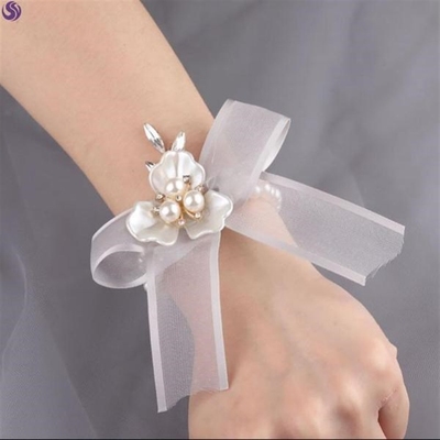 The brideaid bride wrist flower high-grade match with we