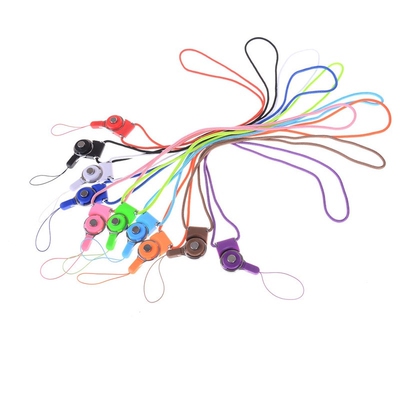 2pcs Candy Colour Cellphone String Lanyard Cord Anti Drop P
