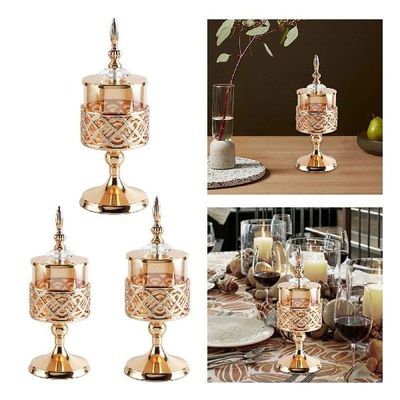 Iron Art Candle Holders Centerpieces for Tables