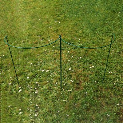 2pcs Farming Tool Semi Circular Plant Support Stakes Home