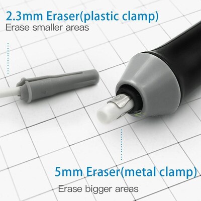 Kawaii Electric Eraser Art Rubbers Mini Kneaded Eraser Refil