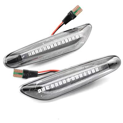 2 pieces Led Dynamic Side Marker Turn Signal Light Indicator