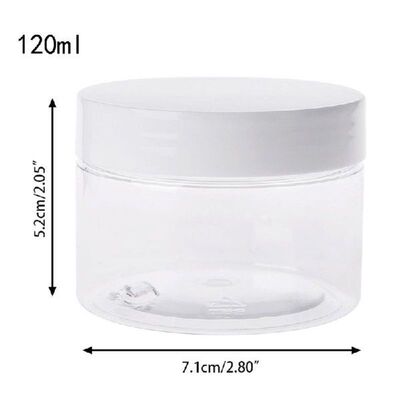 Wadah Plastik Kosong 120Ml untuk Kotak Kosmetik Pot Krim