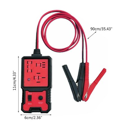 Car Relay tester 12V Electronic Automotive Auto Battery Chec