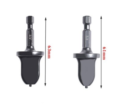 5Pcs Set Flaring Rotary Tool Copper Pipe Electric Reamer Air