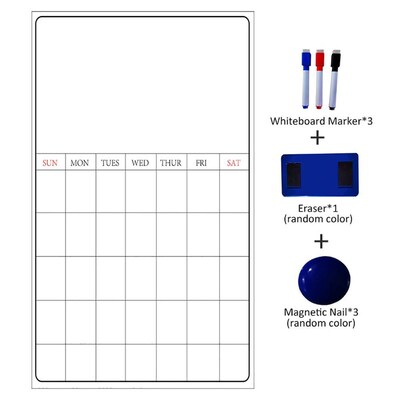 Fridge Whiteboard Set Magnetic Calendar For Refrigerator mes