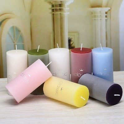 1 Pcs Scented Candles Craft Candle Gifts Wedding Column Wax