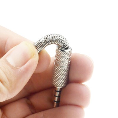 1pc Replacement 3.5mm 4 Pole Male Repair Headphones Audio J