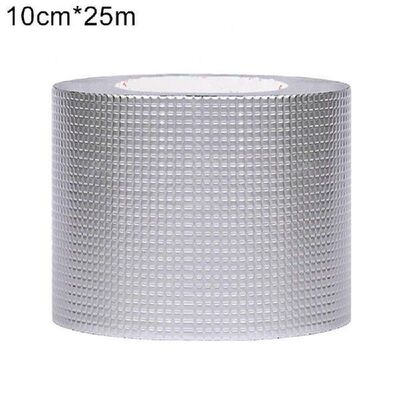 25m Aluminum Foil Butyl Rubber Tape Self Adhesive