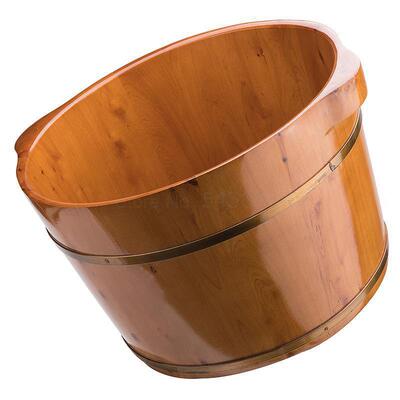 Cedar foot bath barrel foot bath barrel foot washing tub