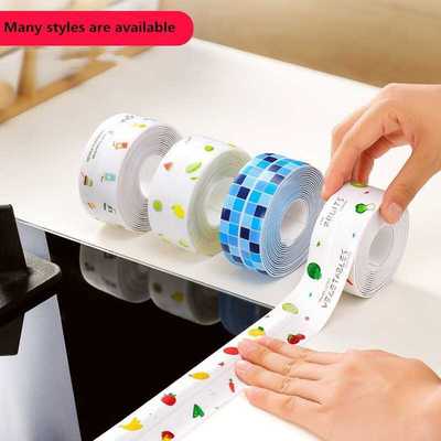 Kitchen Sink Waterproof Sticker Anti-mold Waterproof Tape Ba