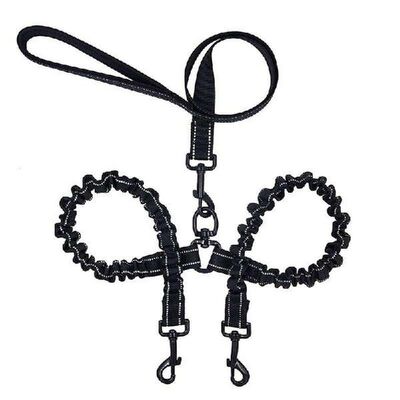 Double Dual Dog Leash,No Tangle Dog Lead With Padded Handle